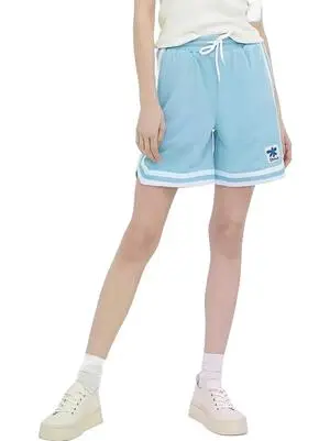 Deus Ex Machina Striped Drawstring Shorts - Blue