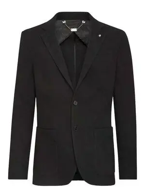 BILLIONAIRE Tailored Fit Blazer - Black
