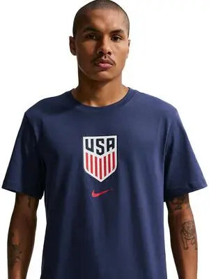 Nike Usmnt Soccer T-shirt - Blue