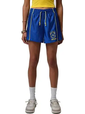 JORDAN Brooklyn Knit Brazil Shorts - Blue