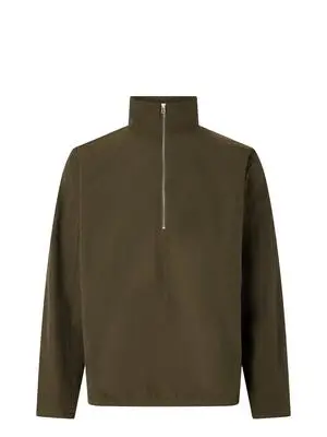 DISTRICT VISION Shell Half-zip Windbreaker Jacket - Green