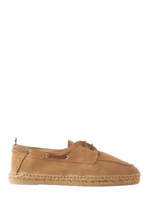 CastaÑer Nemo Suede Boat Shoes Sand