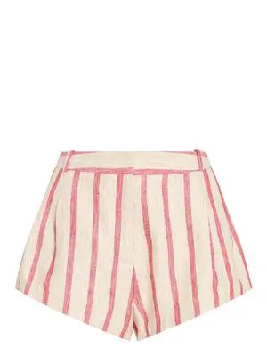 Amanda Uprichard Jeremiah Short - Red Stripe