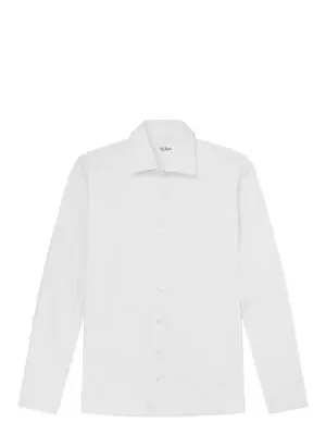 DE PETRILLO Cotton-Poplin Shirt Ivory