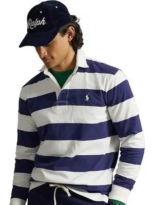 Ralph Lauren The Iconic Rugby Shirt - Trophy Cream/navy