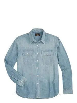 Ralph Lauren Indigo Chambray Workshirt - Medium Wash