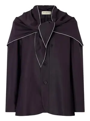 KALLMEYER Jamie Tie-detailed Blazer - Black