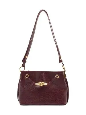 AREZZO Small Daphne Leather Crossbody Bag - Fresh Ruby
