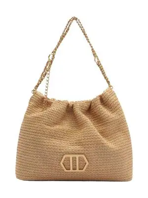 AREZZO Large Hobo Bag - Areia/verano