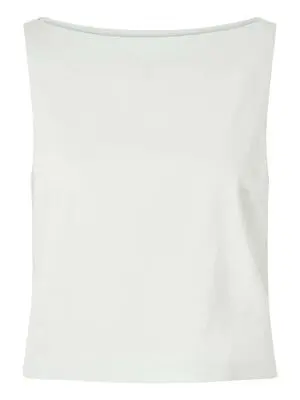 Theory Linen-Blend Top Mint