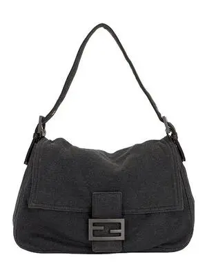 FWRD RENEW Fendi Mama Baguette Shoulder Bag - Black