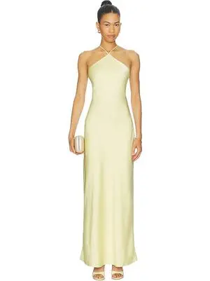 Line & Dot X Revolve Kira Maxi Dress - Lemon
