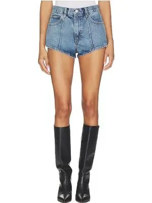 FRAME The Tilt Denim Short - Blue