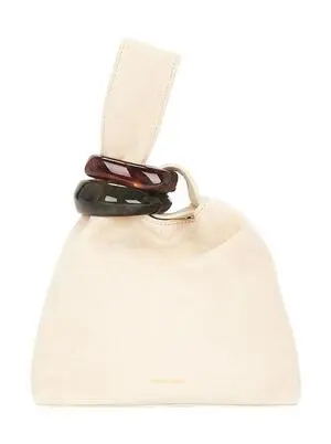 Veronica Beard Suede Swing Bag - Beige