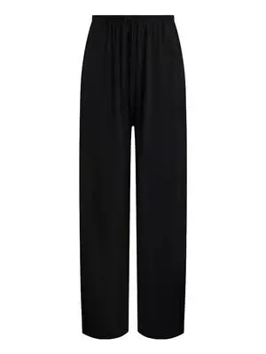 12 STOREEZ Cannes Drawstring Trousers - Black