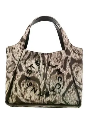 Stella McCartney Logo-plaque Tote Bag - Neutrals