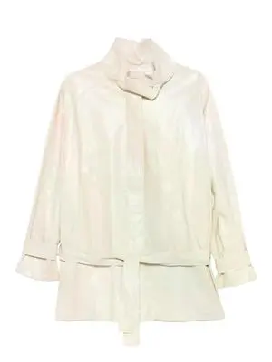 Paloma Wool Funnel-neck Jacket - Neutrals