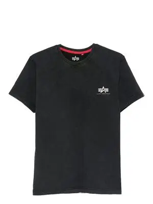 Alpha Industries Logo-print T-shirt - Black