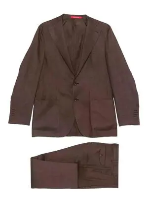 BAGNOLI SARTORIA NAPOLI Single-breasted Suit - Brown