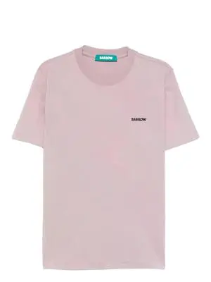 BARROW Crew Neck T-shirt - Pink