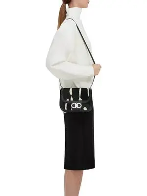 SALVATORE FERRAGAMO Double Gancini Extra-Small Shoulder Bag