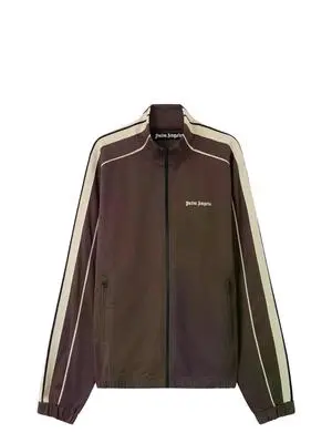 Palm Angels Palm Angels Classic Logo Vintage Track Jacket Brown