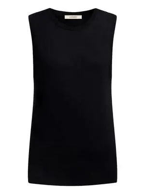 12 STOREEZ Sleeveless Round-Neck Top