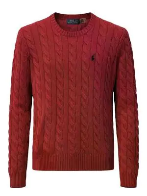 Polo Ralph Lauren Cable-knit Pullover - Red