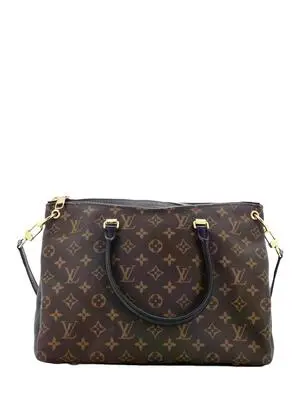 LOUIS VUITTON Pallas Tote Monogram Canvas - Brown