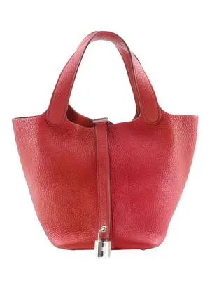 Hermès 2019 Picotin Lock 18 Handbag - Red