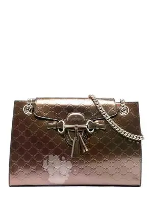 Gucci 2016-2025 Large Sima Emily Shoulder Bag - Brown