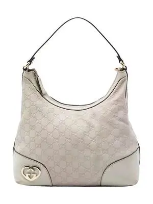 Gucci Ssima Lovely Shoulder Bag - White