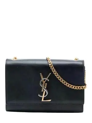 Saint Laurent Monogram Kate Crossbody Bag Black