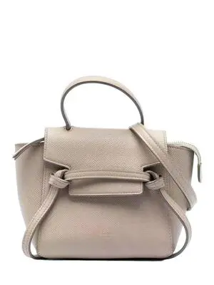Celine 2020 Pico Grained Calfskin Belt Bag Brown