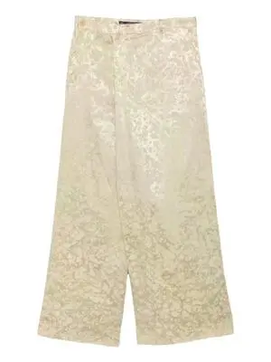 JULIUS Over Wrapping Trousers - Neutrals