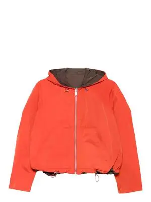 OOF WEAR Hooded Reversible Jacket - Orange