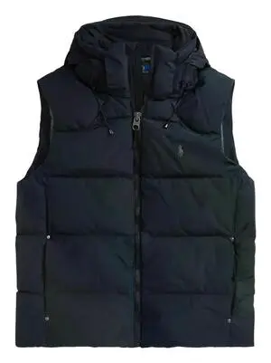 Polo Ralph Lauren Padded Hooded Gilet - Black