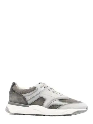 Santoni Innova Perforated Sneakers - Grey