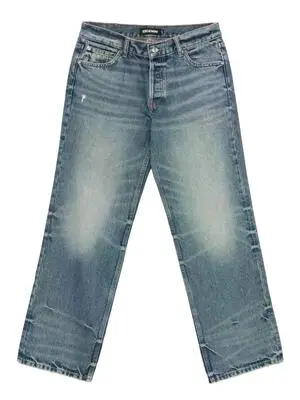 EB DENIM Low Rise Baggy Jeans - Blue