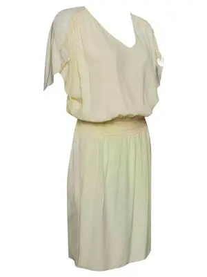 Chloé Cotton Mini Dress - Yellow