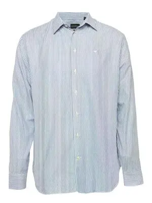 Emporio Armani Striped Shirt - Blue