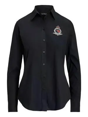 Ralph Lauren Button-embellished Shirt - Black