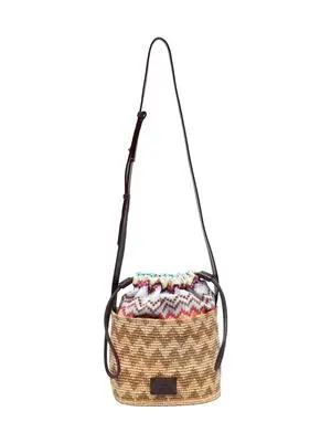 Missoni Small Zig-zag Bucket Bag - Neutrals