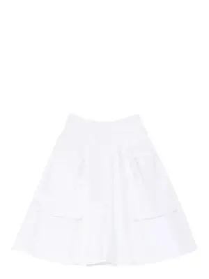 Aspesi A-line Mini Skirt - White