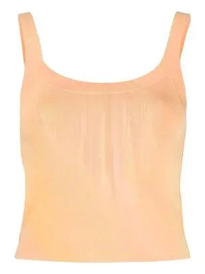 Heron Preston Cropped Tank Top - Orange