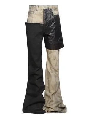 Rick Owens Bolan Bootcut Jeans Grey