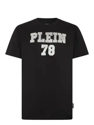 Philipp Plein College Round-neck T-shirt - Black