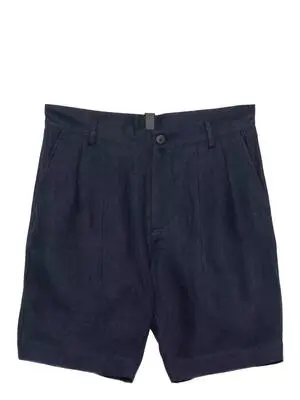 Sease Pleated Shorts - Blue