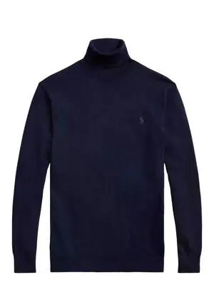 Polo Ralph Lauren Roll-neck Sweater - Blue