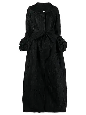 BARUNI Shimmer Belted Gown - Black